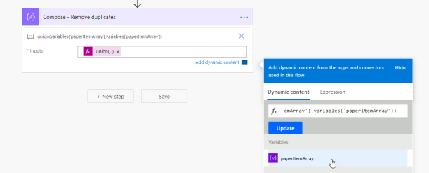 Power Automate Expression Union – Return Unique Values – Flow Alt ...