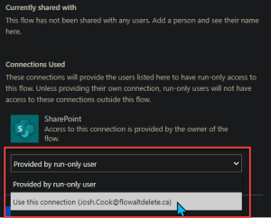 Power Apps Choosing Which Connections To Use Using Power Automate ...